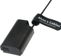 China Alvin'S Cables Straight DC To DMW-DCC16 Dummy Battery Power Cable For Panasonic LUMIX S1 S1M S1R S1RM S1H Camera for sale