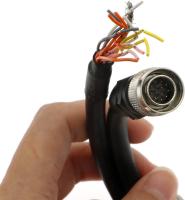 China Alvin's Cables 12 Pin Hirose Male HR10A-10P-12P High Flex Power IO Cable For Camera 1m for sale
