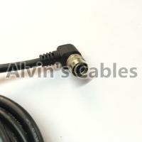 China Right Angle 12 Pin Hirose Female to Male Original Shield Cable for Sony Camera for sale