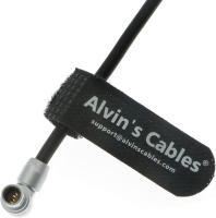 China 1 To 3 Power Splitter Box Rotatable Right Angle 2 Pin Male To 3×2 Pin Female Splitter Cable For ARRI RED Cameras Teradek for sale