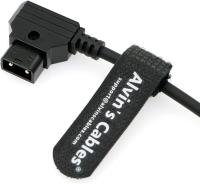 China Alvin's Cables Power Cable For Tilta Nucleus M Motor Rotatable Right Angle 7 Pin Male To D Tap Power Cable 35CM 13.8in for sale
