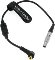 China Power Cable For Sony FS7 M2 Right Angle DC To 3 Pin Male 12V Cable For Steadicam Archer 2 26CM Alvin's Cables for sale
