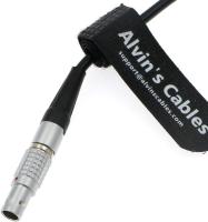 China Power Cable For Sony FS7 M2 Right Angle DC To 3 Pin Male 12V Cable For Steadicam Archer 2 26CM Alvin's Cables for sale