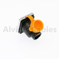 China Alvin's Cables RJ45 Waterproof Connector Sockets IP65 Ethernet Panel Mount RJ45 Connector 3 Pcs for sale