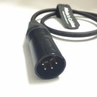 China 2B 6 Pin Female To XLR 4 Pin Male Extension Power Cable For Red One for sale