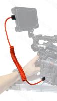 China 8K 2.1 Full HDMI Braided Coiled Cable For Atomos Ninja-V 4K-60P Record From Z-CAM For Canon-C70 For Sony A7S3,A9,A74 for sale