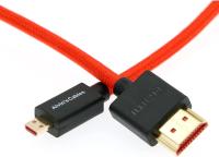 China 8K 2.1 Micro HDMI To Full HDMI Braided Coiled Cable For Atomos Ninja V 4K-60P Record 48Gbps HDMI For Canon R5C R5 R6 for sale