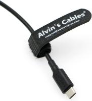 China Alvin'S Cables PD USB C Type C To 2 Pin Power Cable For Tilta Teradek SmallHD Z-CAM Fast Charging Cable 60cm 24inches for sale