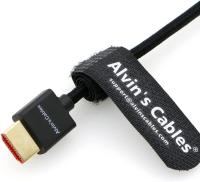 China 8K 2.1 Micro HDMI To HDMI Braided Coiled Cable For Atomos Ninja V 4K-60P Record 48Gbps HDMI For Canon R5C/R5/R6 for sale