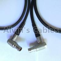 China Super Soft 16 Pin Flex Cable Red Epic Power Cable Right Angle To Straight for sale