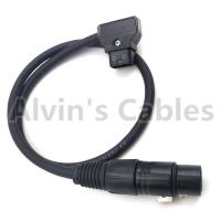 China Neutrik XLR 4 Pin Female To D-Tap Cable Power Cord Camera PT-2 for sale