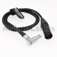 China XLR 4 Pin Male to Right Angle Female 1B 6 Pin Elbow Cable For Red Scarlet Epic for sale