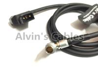 China D-tap to 0b 4 Pin Right Angle Cable for Cameras Custom Length for sale