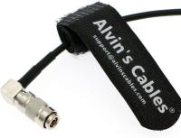 China Alvin's Cables RED Komodo Timecode Cable Right Angle DIN To Right Angle EXT 9 Pin Male Timecode In Cable for sale