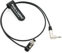 China Alvin's Cables Low Profile TA5F To 3.5mm TRS Audio Cable For Lectrosonics DCHR Receiver / SMQV Transmitter 60cm/24inches for sale