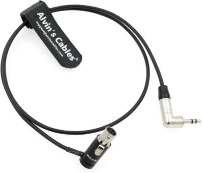 China Alvin's Cables Low Profile TA5F To 3.5mm TRS Audio Cable For Lectrosonics DCHR Receiver / SMQV Transmitter 60cm/24inches for sale