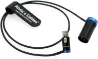 China Alvin's Cables Low Profile TA3F To XLR 3 Pin Male Audio Cable For Lectrosonics Receivers To Sound Devices 60cm 24inches for sale