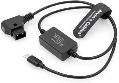 China Alvin's Cables USB C Type C PD To D Tap Power Cable 5V 3A/9V 2A/12V 1.5A Fast Charge Cable For Camera 60CM 23.6Inches for sale