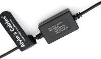 China Alvin's Cables USB C Type C PD To D Tap Power Cable 5V 3A/9V 2A/12V 1.5A Fast Charge Cable For Camera 60CM 23.6Inches for sale
