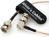 China Alvin's Cables HD SDI BNC Coaxial Cable Right Angle To Straight 3G BNC Cable For Cameras Monitor Recorder Video Equip for sale