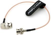 China Alvin's Cables HD SDI BNC Coaxial Cable Right Angle To Straight 3G BNC Cable For Cameras Monitor Recorder Video Equip for sale