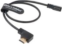 China Alvin's Cables Z Cam E2 L Shape HDMI Cable Left Angle To Right Angle High Speed HDMI Cord For Atomos Shinobi Ninja V for sale