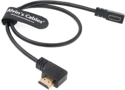 China Alvin's Cables Z Cam E2 L Shape HDMI Cable Left Angle To Right Angle High Speed HDMI Cord For Atomos Shinobi Ninja V for sale