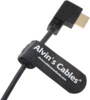 China Alvin's Cables Z Cam E2 L Shape HDMI Cable Left Angle To Right Angle High Speed HDMI Cord For Atomos Shinobi Ninja V for sale