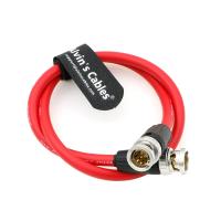 China Alvin's Cables 12G BNC Coaxial Cable HD SDI BNC Male To Male Original Cable For 4K Video Camera 50CM 19.7inches RED for sale