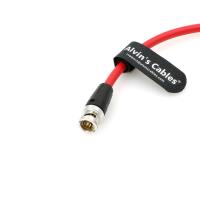 China Alvin's Cables 12G BNC Coaxial Cable HD SDI BNC Male To Male Original Cable For 4K Video Camera 50CM 19.7inches RED for sale