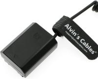China Alvin's Cables USB-C Type-C PD to NP-FZ100 Dummy Battery Coiled Power Cable for Sony Alpha A7 III A7S III A7R III for sale