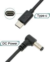 China PD USB-C Type-C to DC 5.5 x 2.5mm 12V Power Cable for Blackmagic Video Assist for sale
