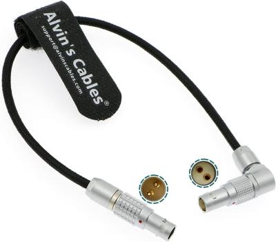 China Camera Power Cable Tilta Teradek 2 Pin Male To RED Komodo Rotatable Right Angle 2 Pin Female for sale