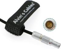 China Camera Power Cable Tilta Teradek 2 Pin Male To RED Komodo Rotatable Right Angle 2 Pin Female for sale