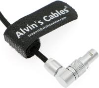 China Camera Power Cable Tilta Teradek 2 Pin Male To RED Komodo Rotatable Right Angle 2 Pin Female for sale