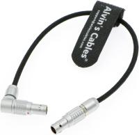 China Camera Power Cable Tilta Teradek 2 Pin Male To RED Komodo Rotatable Right Angle 2 Pin Female for sale