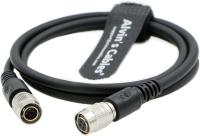 China Power Cables For Sony BVM-F250 Monitor Hirose 4 Pin Male To Hirose 4 Pin Female Alvin's Cables 80cm 31 Inches for sale