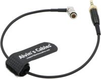 China Alvin's Cables Timecode Cable For Canon R5C From Deity Tentacle Sync 3.5mm Lock TRS To Right Angle DIN 1.0/2.3 Time Code for sale