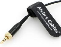 China Alvin's Cables Timecode Cable For Canon R5C From Deity Tentacle Sync 3.5mm Lock TRS To Right Angle DIN 1.0/2.3 Time Code for sale