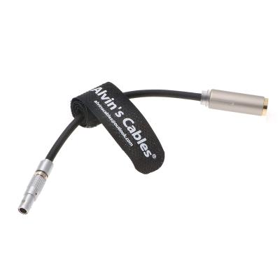China Alvin's Cables Z-CAM E2 Audio Cable 00B 5 Pin Male To 3.5mm TRS Female Stereo For Z CAM E2 S6 F6 F8 M4 15cm 5.9inches for sale