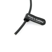 China Alvin's Cables M12 Sensor Cable M12 A Code 4 Pin Male Aviation Connector Electrical Shielded Cable For Industrial Sensor for sale
