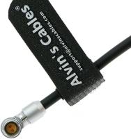 China Alvin’S Cables Power Cable For DJI RS2 RS3 Rotatable 2 Pin Male Right Angle To 2 Pin Male For Tilta Float Gimbal Support for sale
