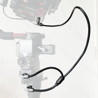 China Power Cable For DJI RS2 RSC RS3 Pro RED Komodo Rotatable 2 Pin Male To Adjustable 2 Pin Male & 2 Pin Female Y Cable for sale