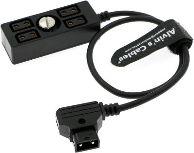 China Alvin's Cables D Tap Splitter Cable Dtap Male To 4 Port D Tap Female Splitter Hub Power Cable For ARRI RED Teradek for sale