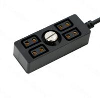 China Alvin's Cables D Tap Splitter Cable Dtap Male To 4 Port D Tap Female Splitter Hub Power Cable For ARRI RED Teradek for sale