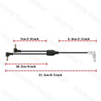 China Alvin's Cables Rotatable 2 Pin Male To Dual Right Angle DC Male Power Cable For Z-CAM F6 for sale