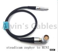China Alexa MINI Lemo 8 Pin To 3 Pin Power Cable For Steadicam Zephyr 12 / 24 Volts for sale