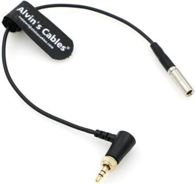 China Alvin's Cables Timecode Cable For Canon R5C DIN 1.0/2.3 To Locking 3.5mm TRS 90 Degree Cord Compatible With Deity TC-1 for sale