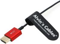China Alvin's Cables 8K HDMI 2.1 Cable 48Gbps High Speed Ultra Thin HDMI Cable For Atomos Ninja-V 4K-60P 6K-Record Z-CAM for sale
