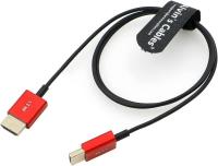 China Alvin's Cables 8K HDMI 2.1 Cable 48Gbps High Speed Ultra Thin HDMI Cable For Atomos Ninja-V 4K-60P 6K-Record, Z-CAM for sale
